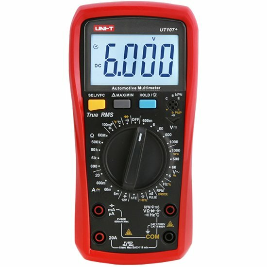 Автомобильный мультиметр Uni-t UT107+