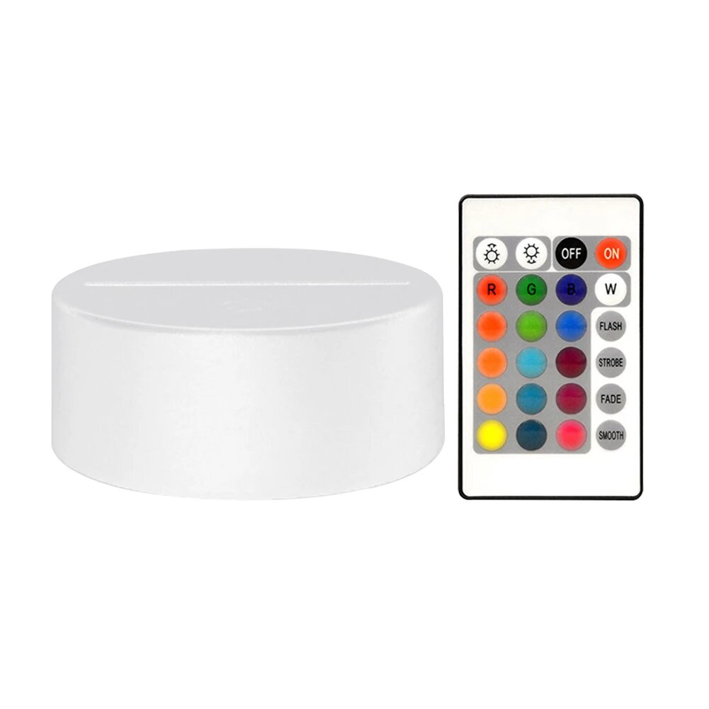 Светодиодная база White Remote 16Color, 3PCS