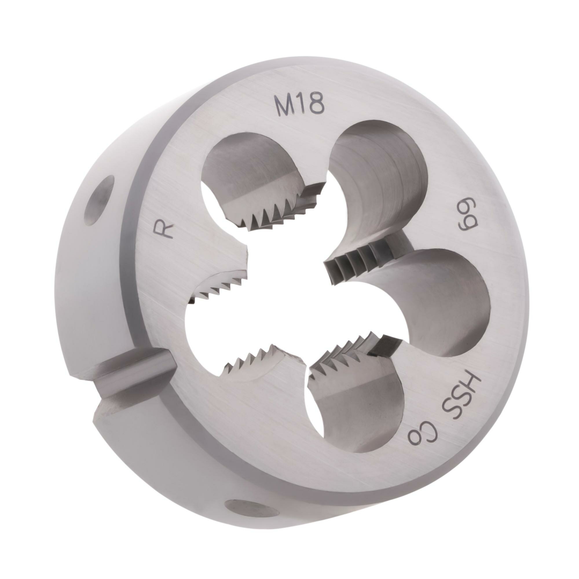 Плашка Ruko М18х2,5 HSSE DIN EN 22568 6g 45х18мм 237180E