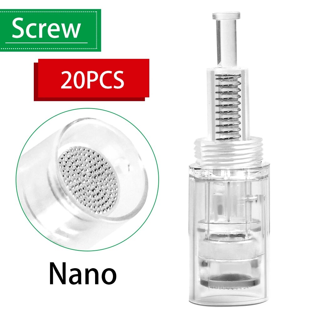 20шт. Картриджи для микронидлинга Nano Screw