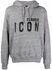Худи DSQUARED2 Худи с логотипом, размер S, , grey