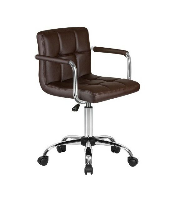 Офисное кресло для персонала DOBRIN TERRY LM-9400 коричневое