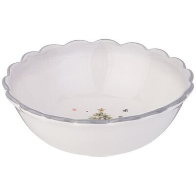 Салатник Agness “с новым годом!" 20,5х7,5 см (358-2267)