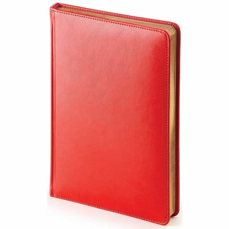 Ежедневник недатированный, красн, А5, 145х205мм, 136л, ATTACHE Sidney  NEBRASKA 3-128/08Д