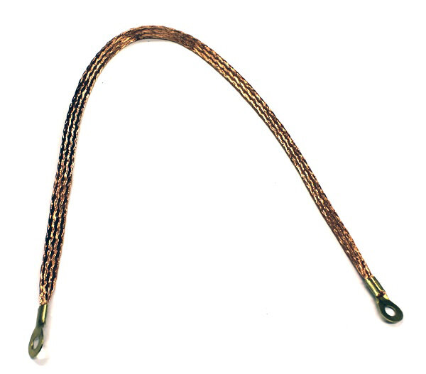 Провод заземления двигателя 700мм (сечение 16мм кв) медная коса