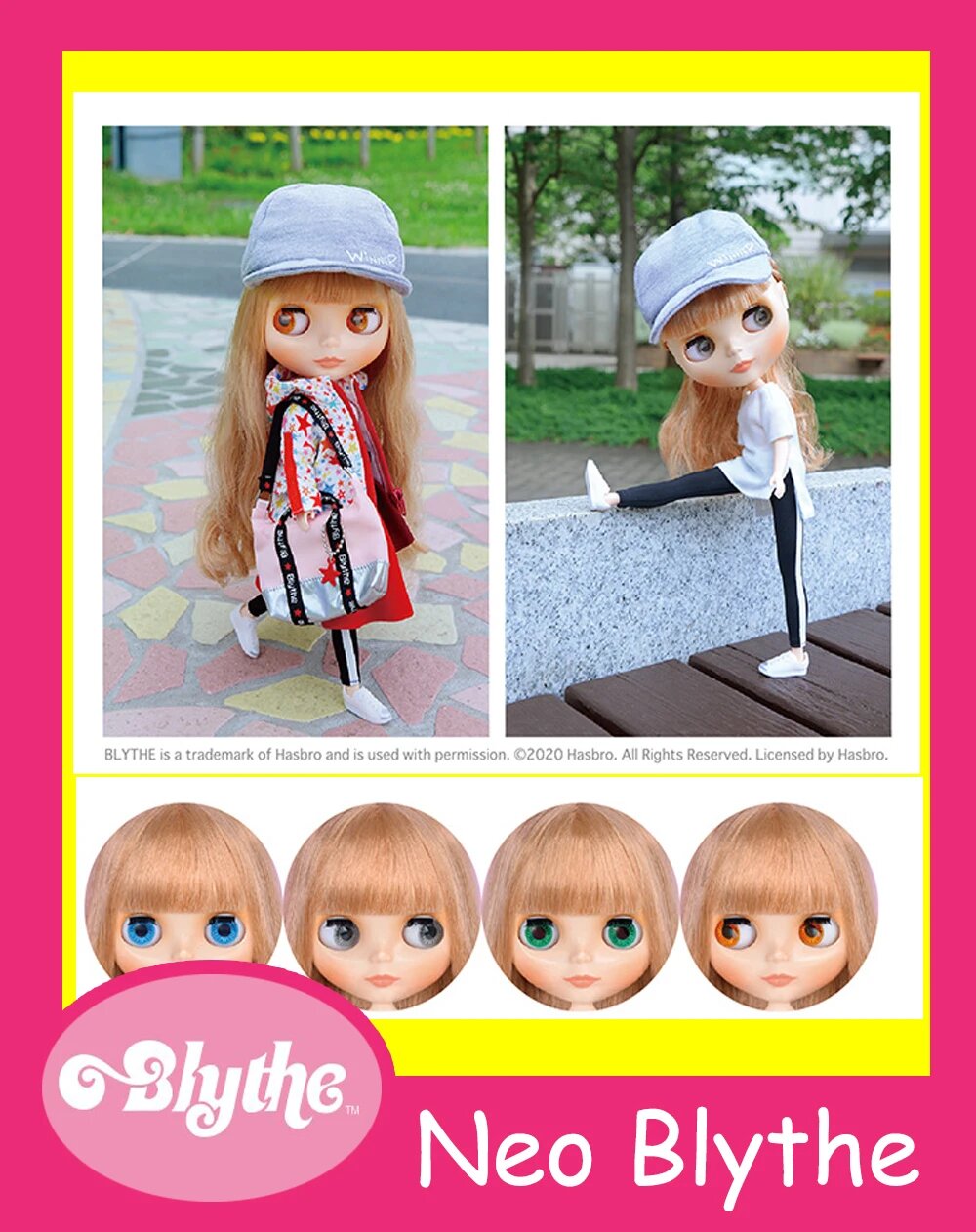 Takara Tommy Neo Blythe Sporty Lover кукла с коробкой