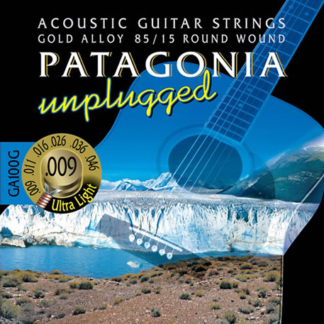 Magma Strings GA140G - Струны для акустической гитары 12-54, Серия: Patagonia Unplugged - 85/15, Калибр: 12-16-24-34-44-54, Обмотка: круглая, бронзовы
