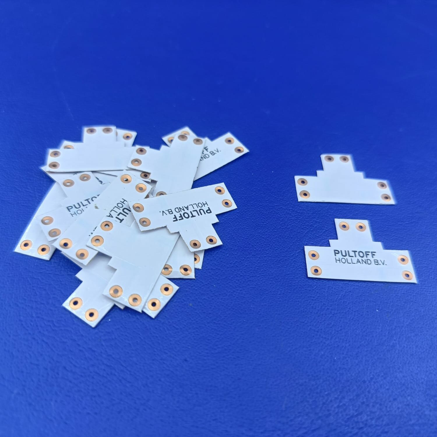 20 штук Соединитель 8мм 2pin "T" для светодиодных лент Pultoff Holland
