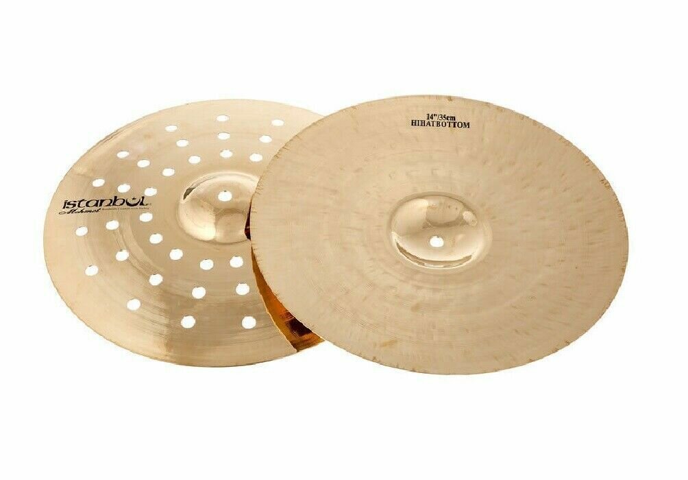 Тарелки для барабанов Istanbul Mehmet X-Ray Multi Hi Hat 14, бронза B20, ручная ковка.