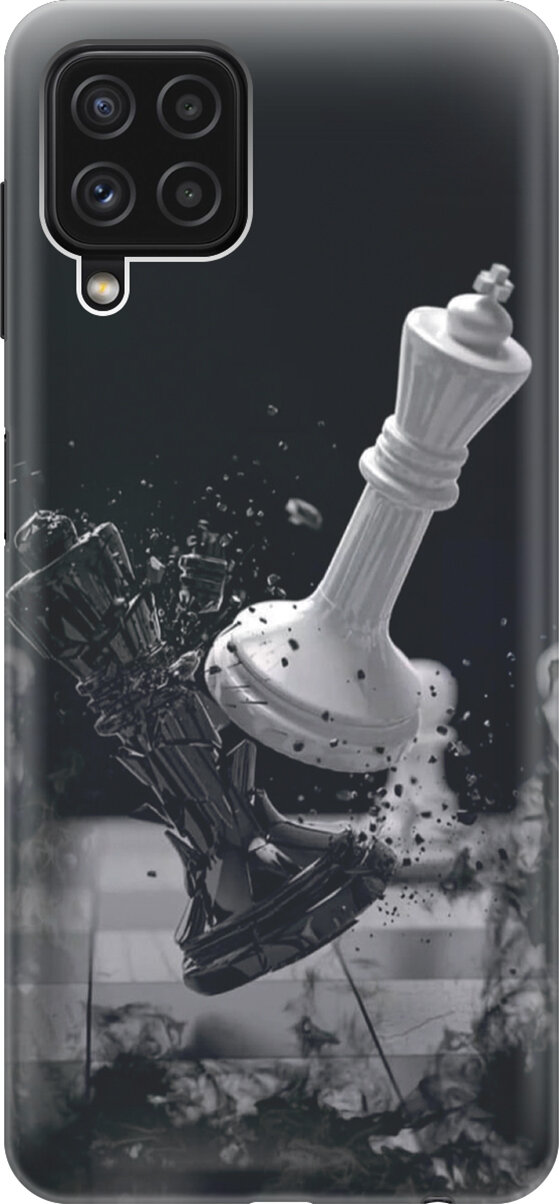 Силиконовый чехол Шах и мат на Samsung Galaxy A22 / M32 / M22 / Самсунг А22 / М32 / М22