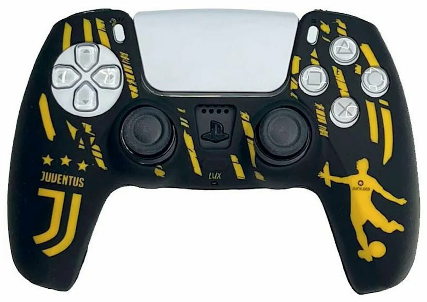 Защитный силиконовый чехол Silicone Case for Controller Playstation DualSense FC Juventus (PS5)