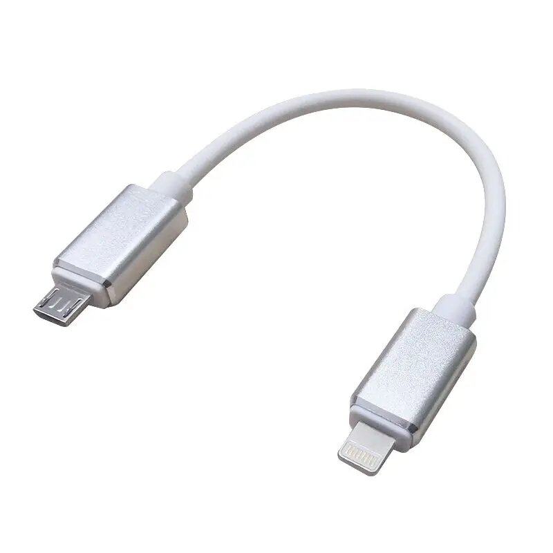 Lightning to Micro USB адаптер, 0.2m