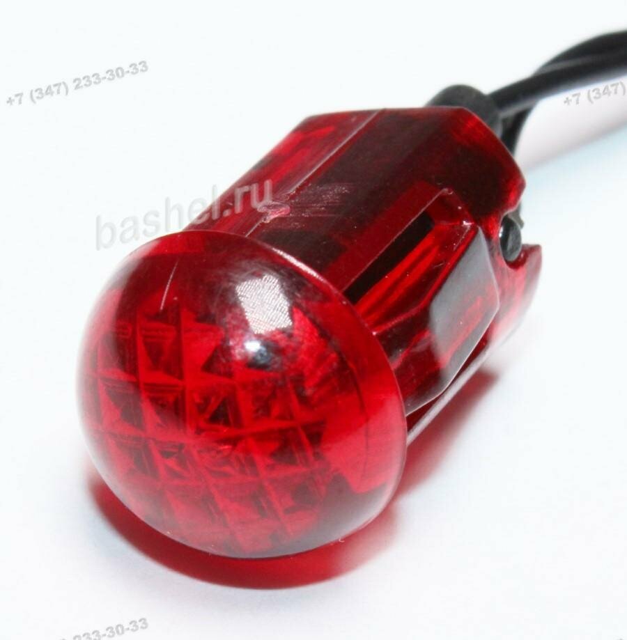 Лампа индикаторная WL-03(red) 12В красная