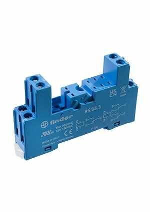 95.85.3SPA, Розетка винтовая (с зажимной клетью) для реле 40.51, 40.52, 40.61, 40.62; применяются мо