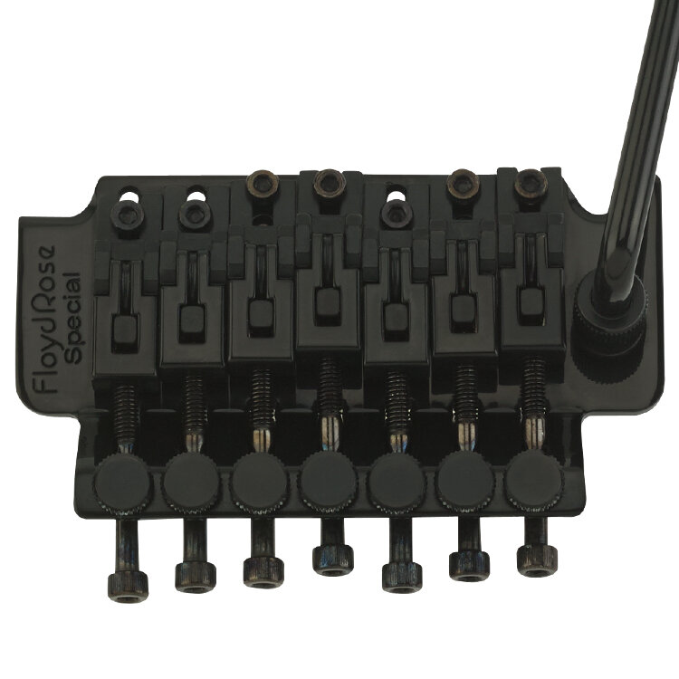 Тремоло система Floyd Rose Special FRTSSS2000, 7 струн, сустейн блок - 37 мм, черный