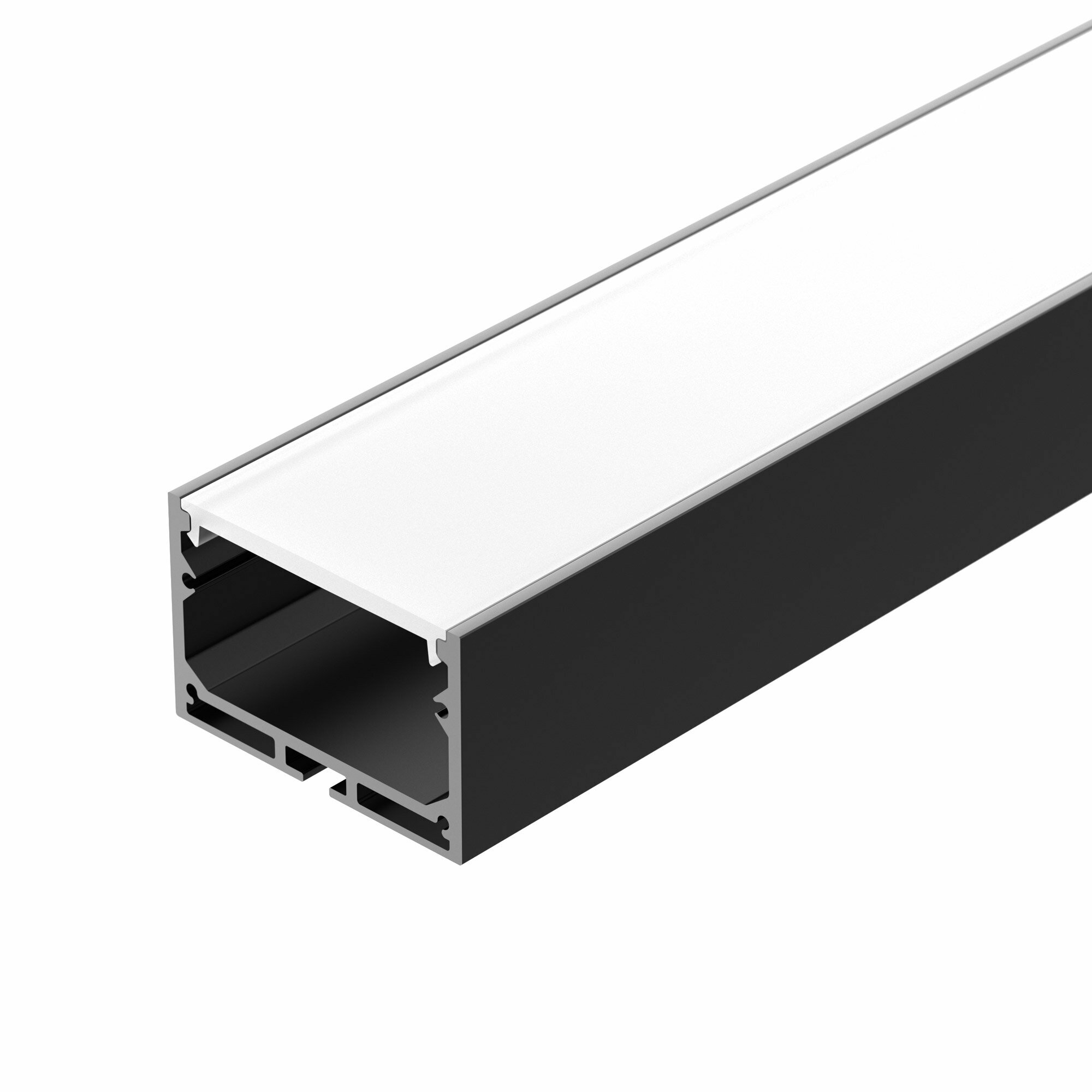 Профиль для светодиодной ленты Arlight Профиль SL-LINE-4932-3000 BLACK (BY) (Arlight, Алюминий), 3м