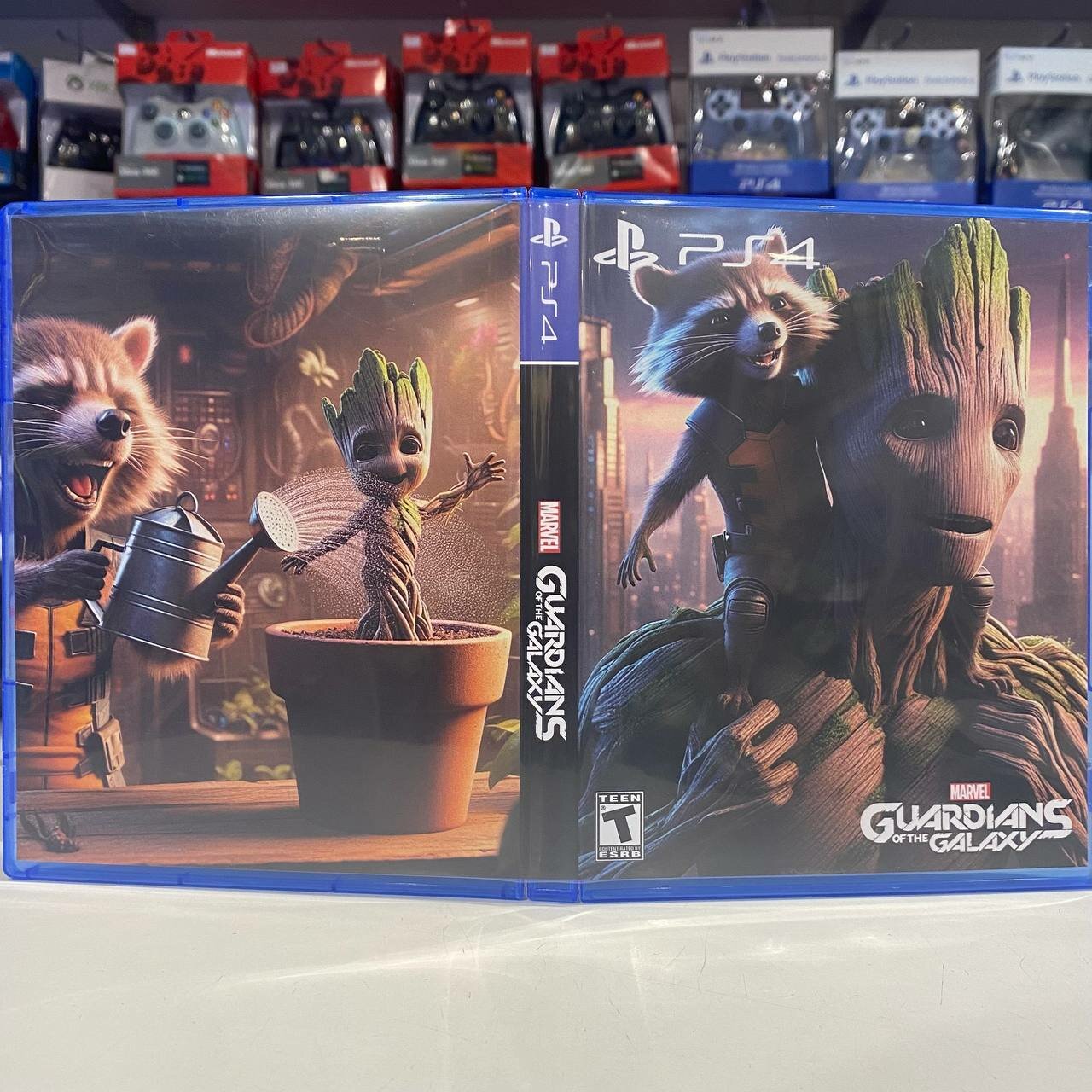 Эксклюзивная обложка PS4 для Marvel’s Guardians of the Galaxy/ Cтражи Галактики №30