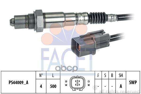 Датчик кислорода Facet арт. 10.8343
