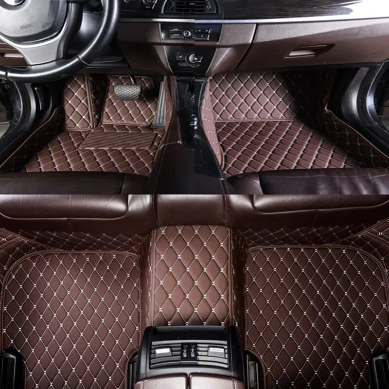Коврики в салон автомобиля Dark Brown для Ford Focus 3 MK3 2013-2017