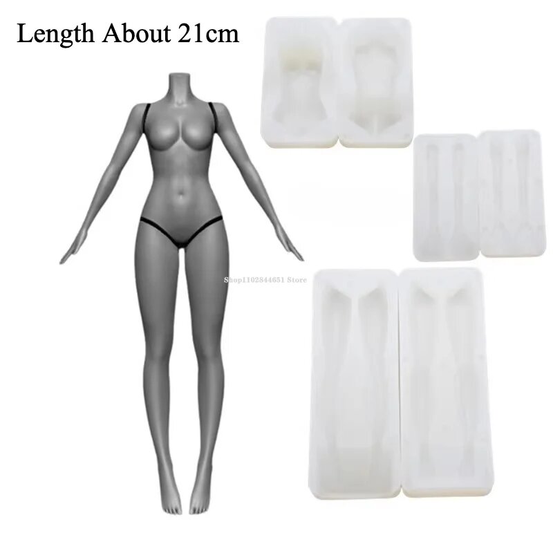 Силиконовая форма для тела, 21см, Full-body mold