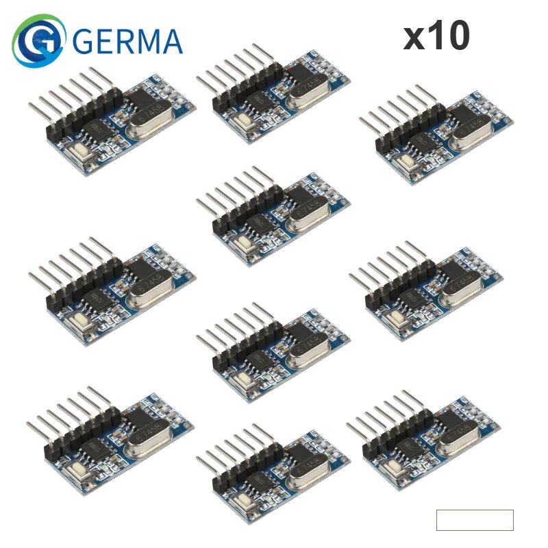 GREMA RX480E-4 433 МГц приемник модуль декодера 10 шт.