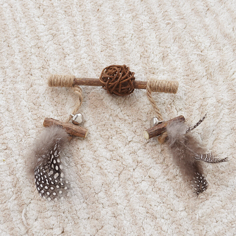 Жевательная палочка с кошачьей мятой для самостоятельных игр и снятия скуки, прочный мячик с кошачьей мятой, палочка-дразнилка для кошек, жевательная игрушка для котят, товары для животных.