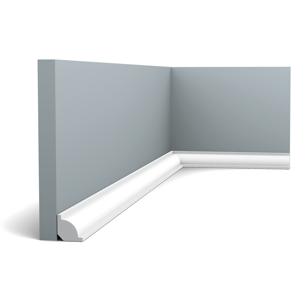 Плинтус Orac Decor CX132 Д200xШ2xВ2 см Лепнина из Дюрополимера / Орак Декор.