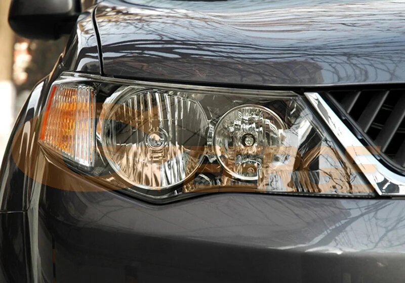 Для Mitsubishi Outlander II 2006, 2007, 2008, 2009, отличный ультра яркий комплект CCFL с ангельскими глазами, кольца Halo