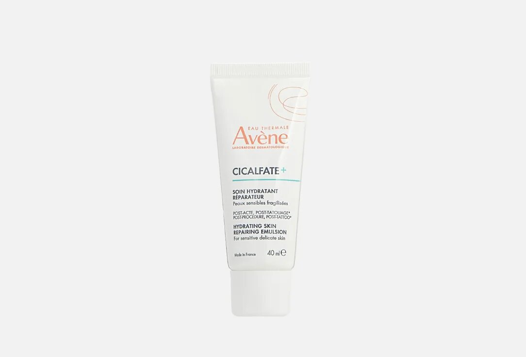 Эмульсия AVENE CICALFATE+, для лица, для чувствительной кожи, увлажняющая, 40мл