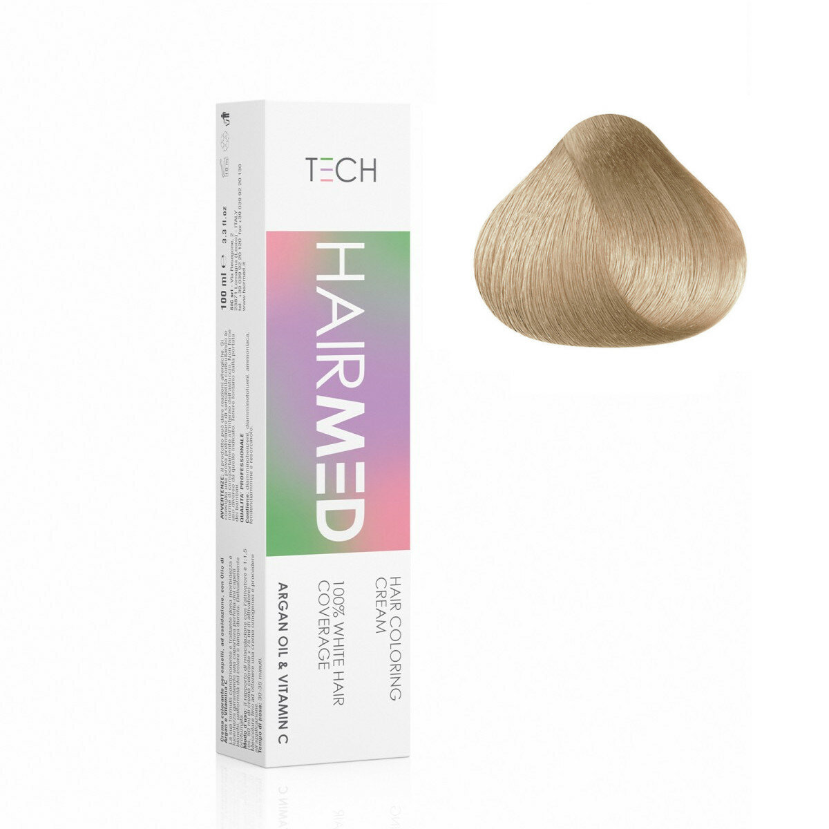 Крем - краска для волос профессиональная Hairmed 9/3 Блонд Золотистый, 100 мл