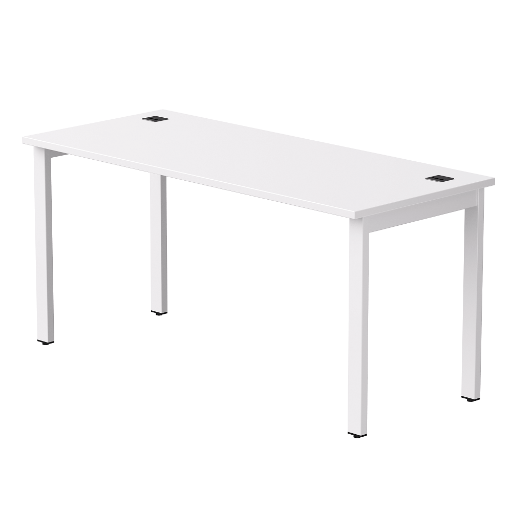 Письменный стол на металлокаркасе Everprof ЭВО/EVO 254S008 Белый/Белый мет. 1580*670*755