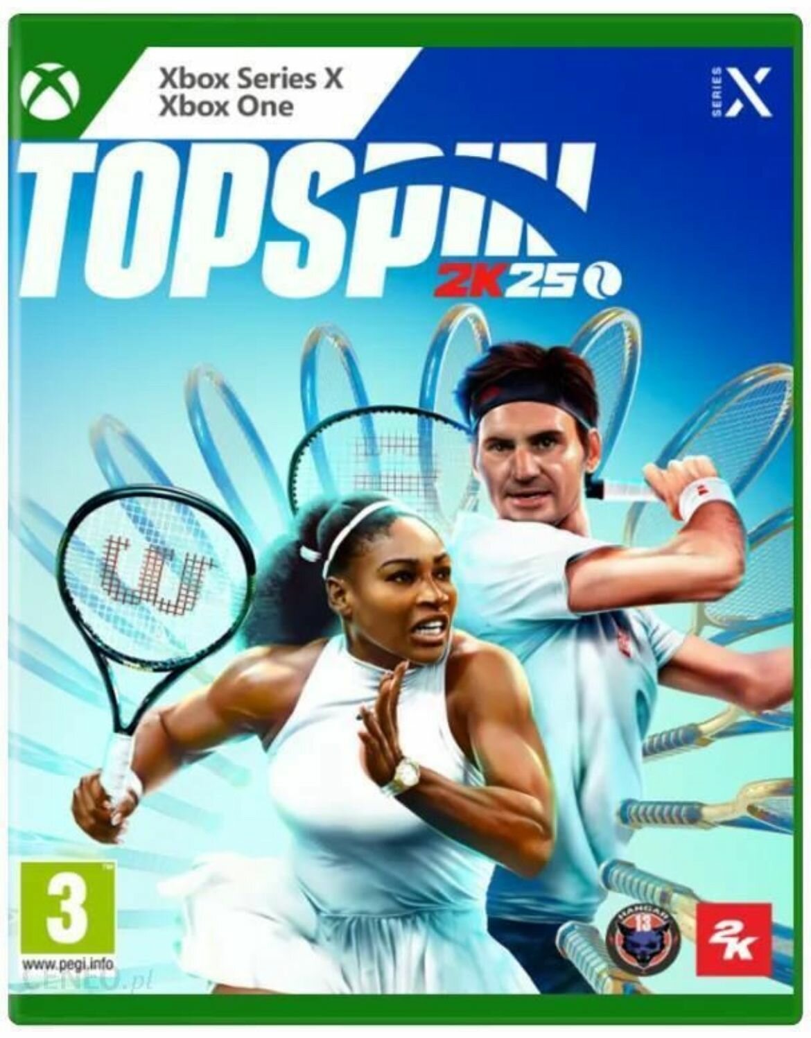 TopSpin 2k25 , для Xbox One / Xbox Series X , Blu-ray , Английская версия