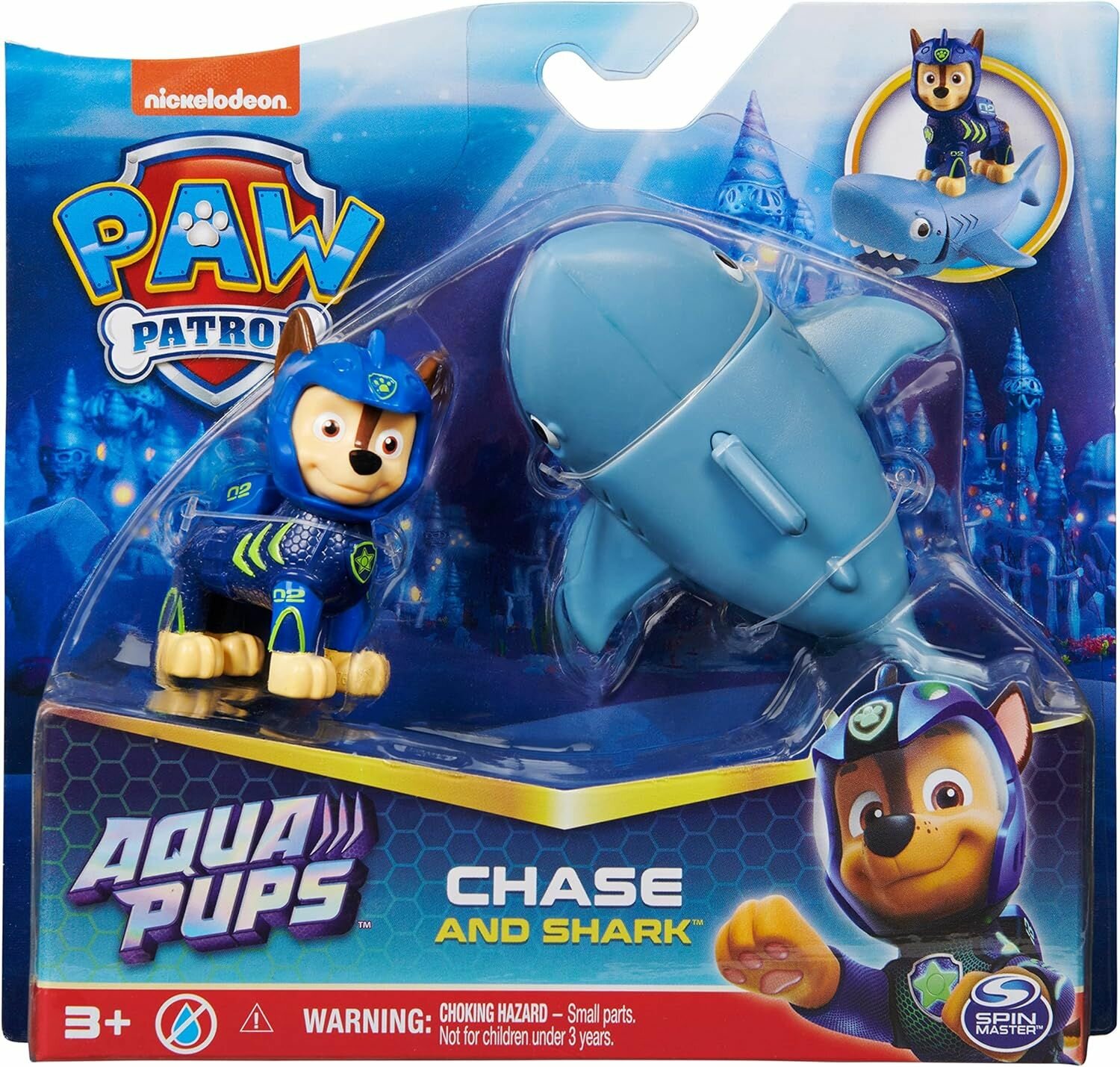 PAW Patrol, Набор фигурок Aqua Pups Коралл и морской конек