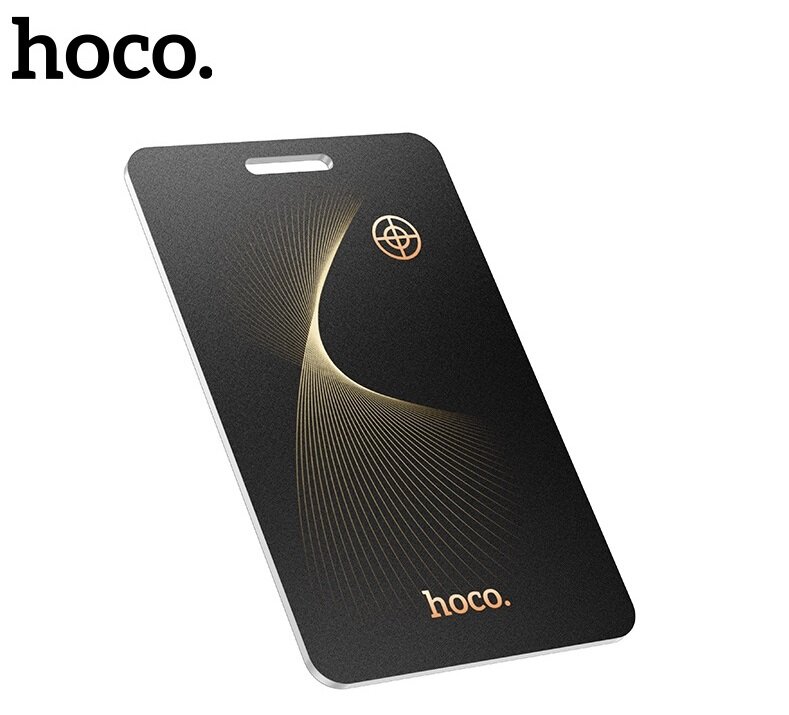 GPS-трекер Hoco E92 AirTag, для iPhone, GPS/Bluetooth, черный