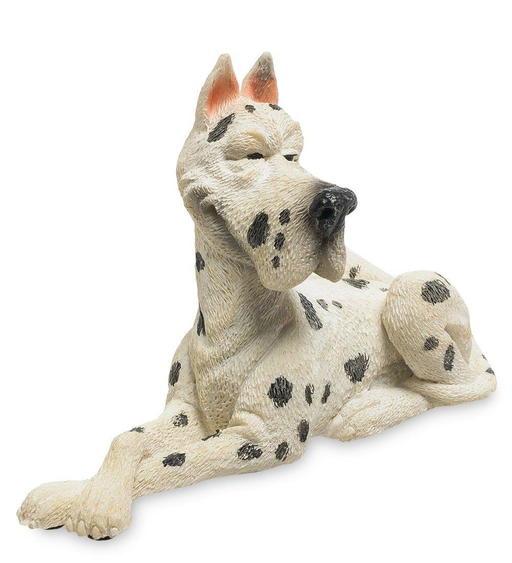 Фигурка Собака Мраморный дог (W.Stratford) A2104593 The Comical World of Warren Stratford, Полистоун