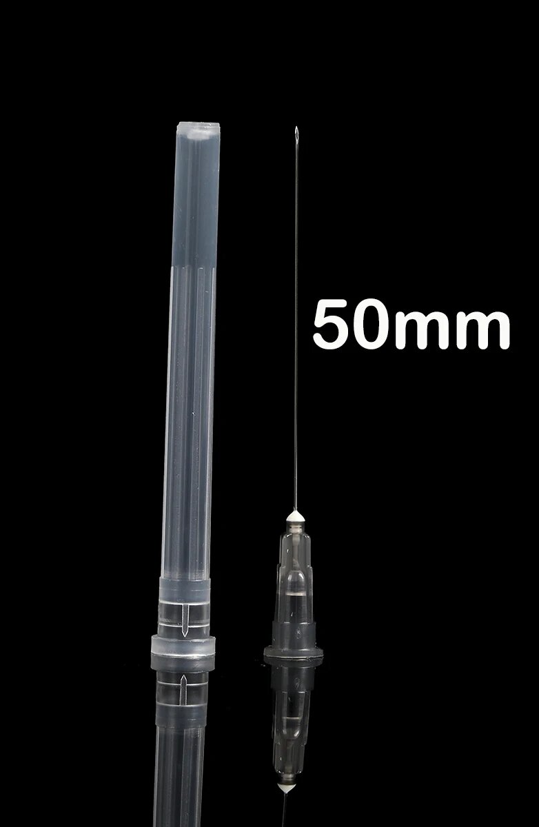 Одноразовые иглы для татуажа 27G 100pcs, 27G50mm