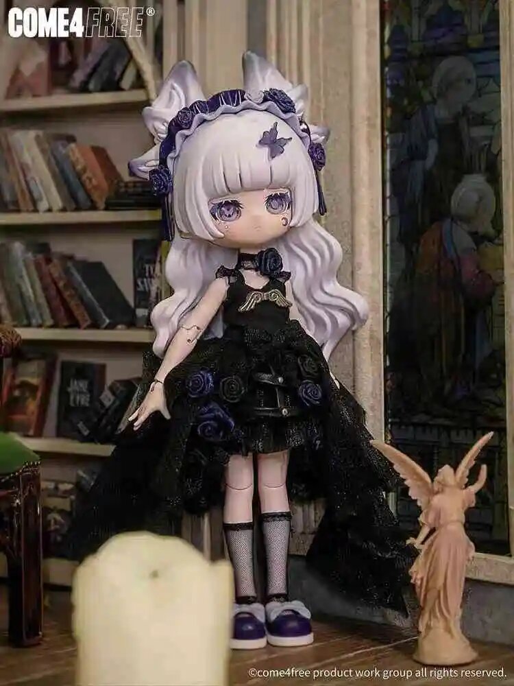 Come4free кукла Bjd Moon fox, черный