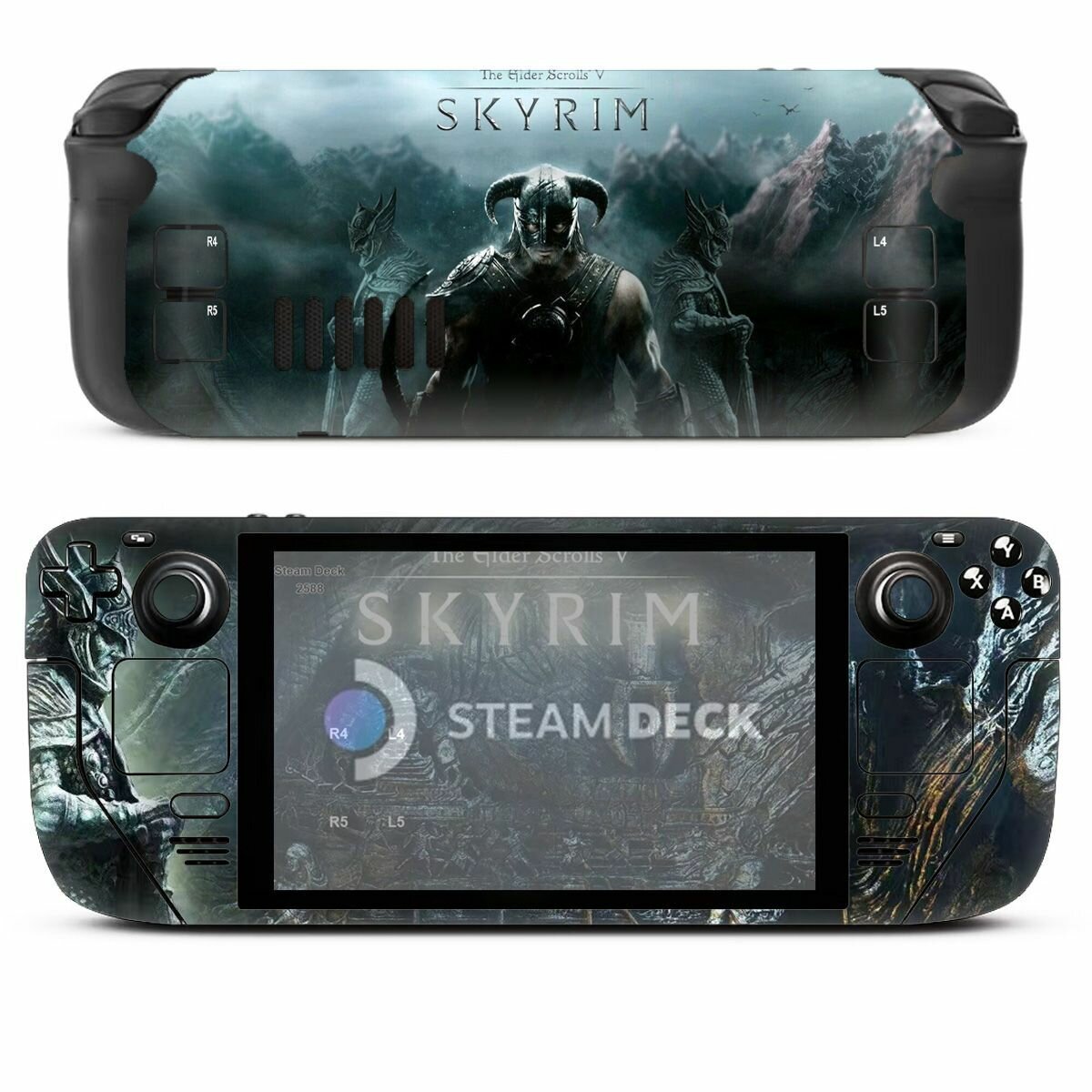 Защитная плёнка для Steam Deck/OLED наклейка виниловая Skyrim