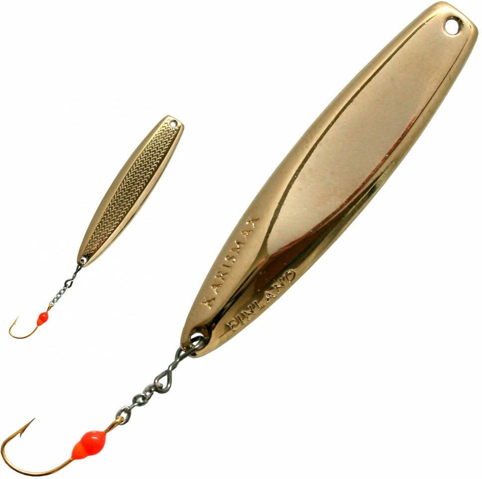 Блесна зимняя KARISMAX NERO1 75 мм, 16 гр, цвет GOLD