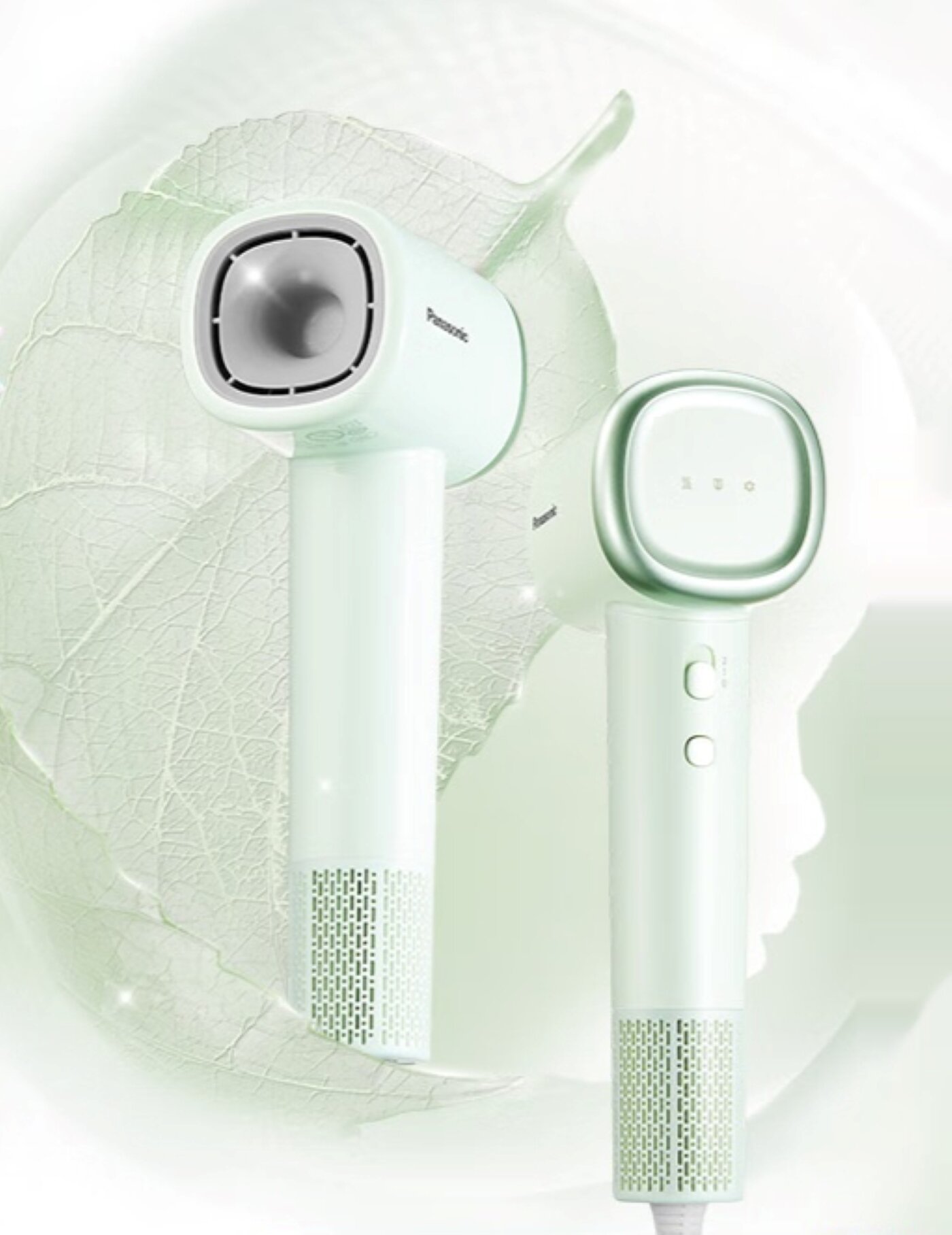 Высокоскоростной фен Panasonic (1520 Вт, 63,9 м/с, 110000 об/мин, 350 г) с интеллектуальной регулировкой температуры