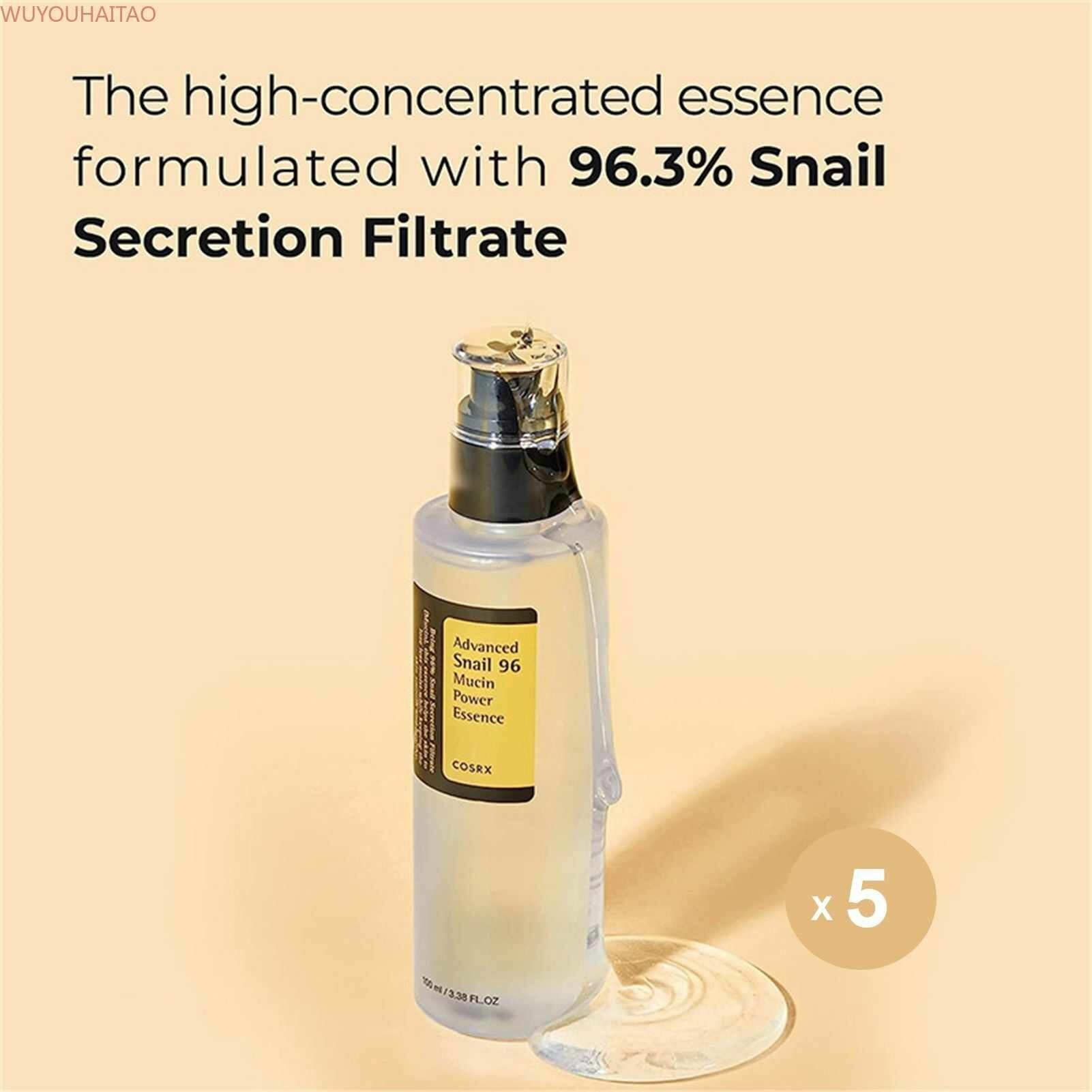 Эссенция для лица с муцином улитки от морщин CosRX Advanced Snail 96 Mucin Power Essence, 100 мл Корея от пигментации антивозрастной увлажняющий от прыщей