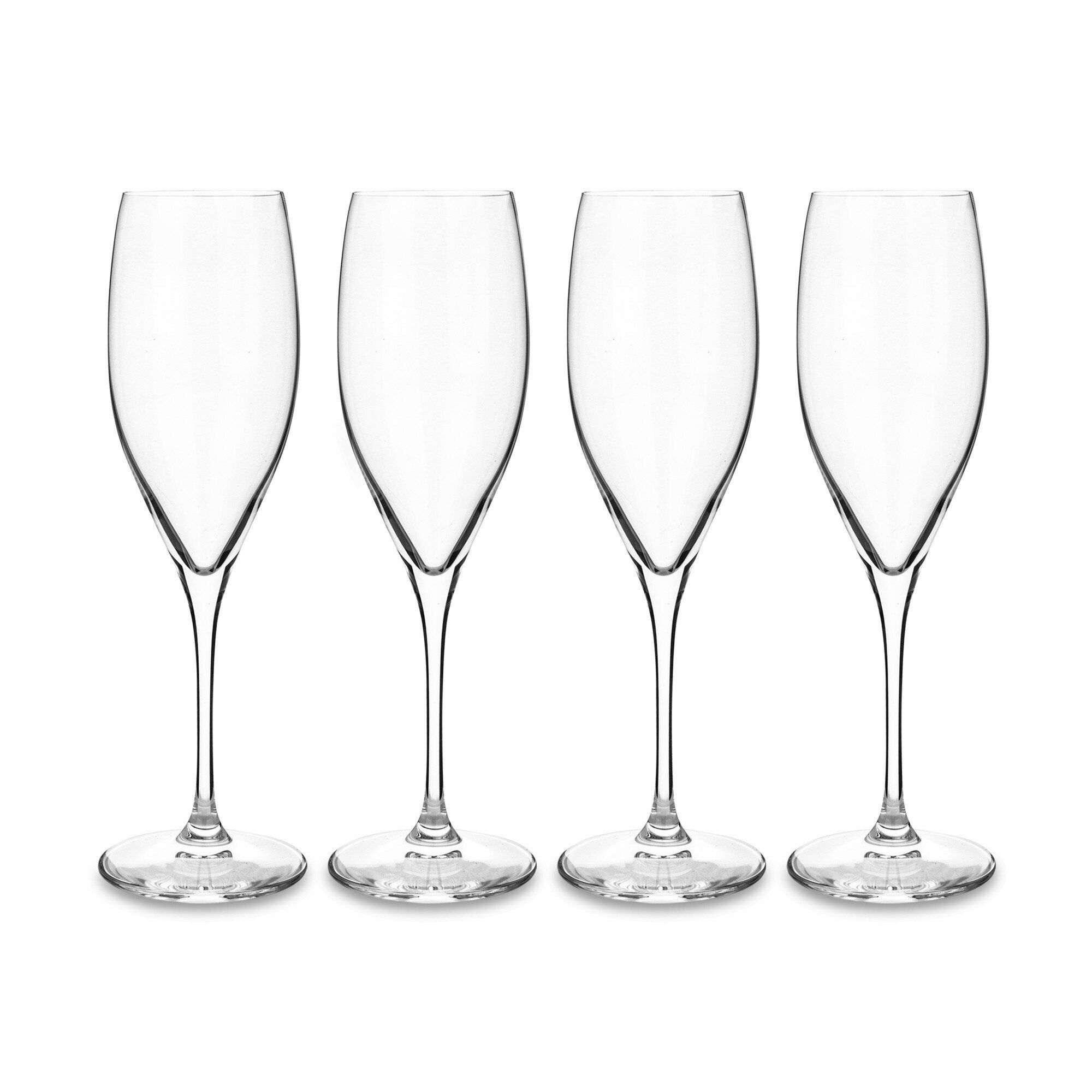 Набор из 4-х бокалов для шампаского CUVEE PRESTIGE 4 бокала по цене 3-х, 230 мл, 21,8 см, хрусталь R5416/48-23 Vinum