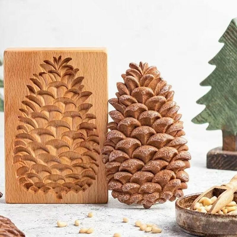 Пряничная доска для печатных пряников Королевская шишка