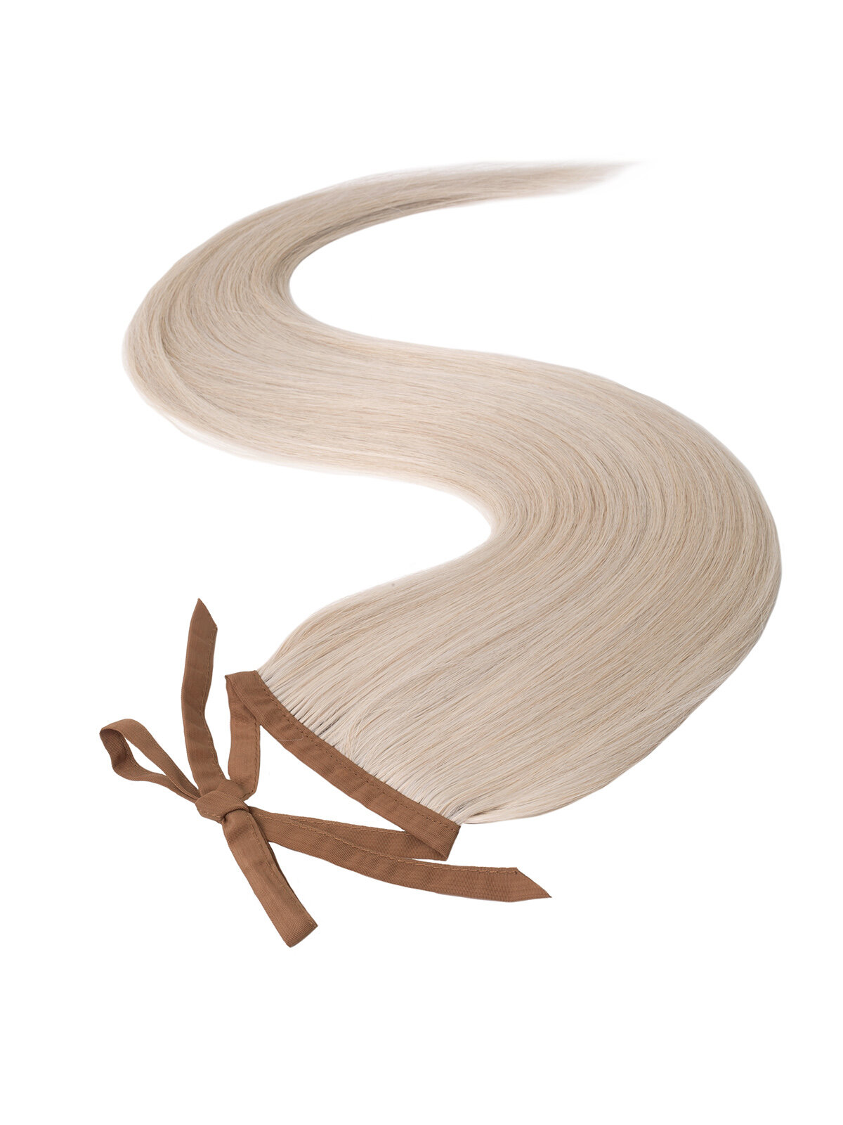 Hairshop Хвост на ленте HairUp! цвет Холодный блонд 65 см (95 гр) (блонд)