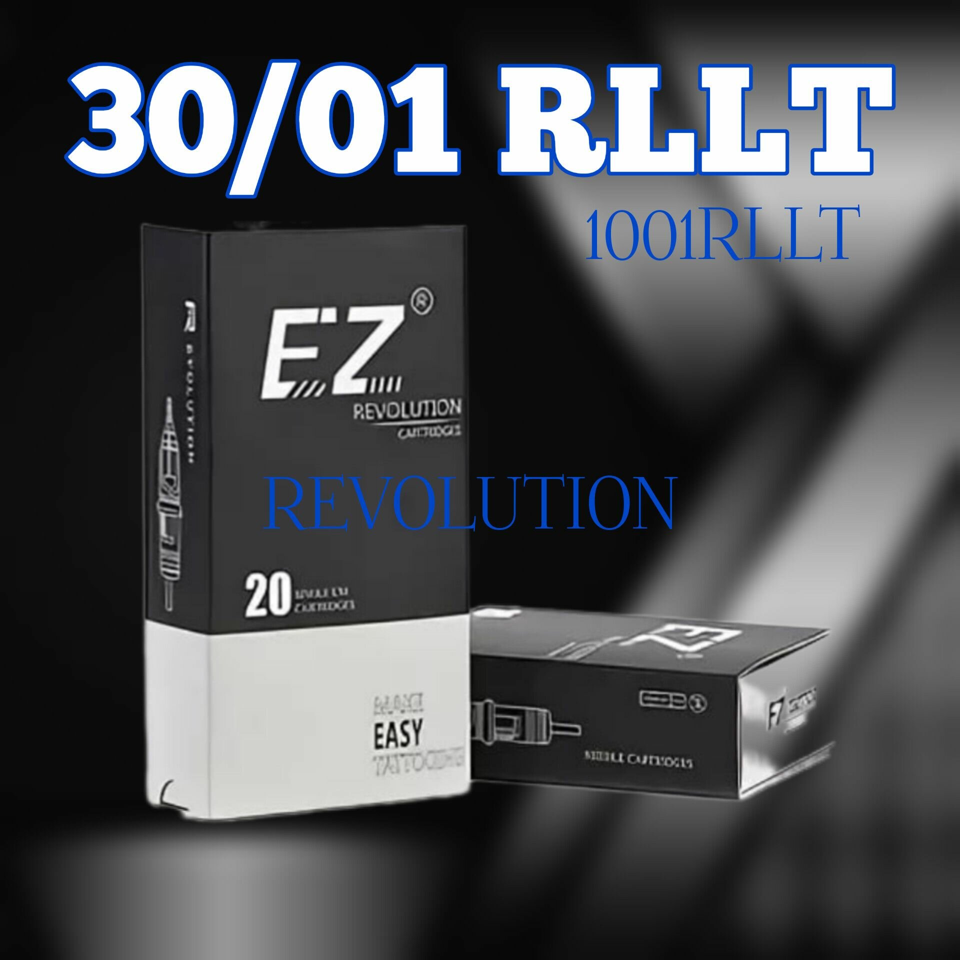 EZ Revolution Картриджи для перманентного макияжа и тату 30/01 RLLT