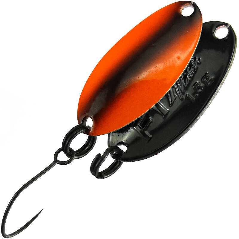 Блесна из латуни на форель, покрыта золотом и серебром RB Фикс Blade 1,3гр - 373