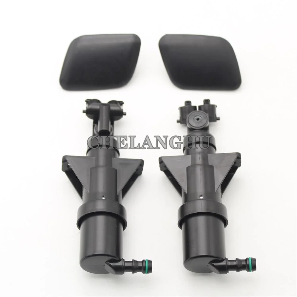 Для Audi A6 S6 C5 Sedan Avant 1997 1998 1999 2000 2001 Форсунка омывателя передних фар, форсунка цилиндра и крышка омывателя Washer Jet and Cap