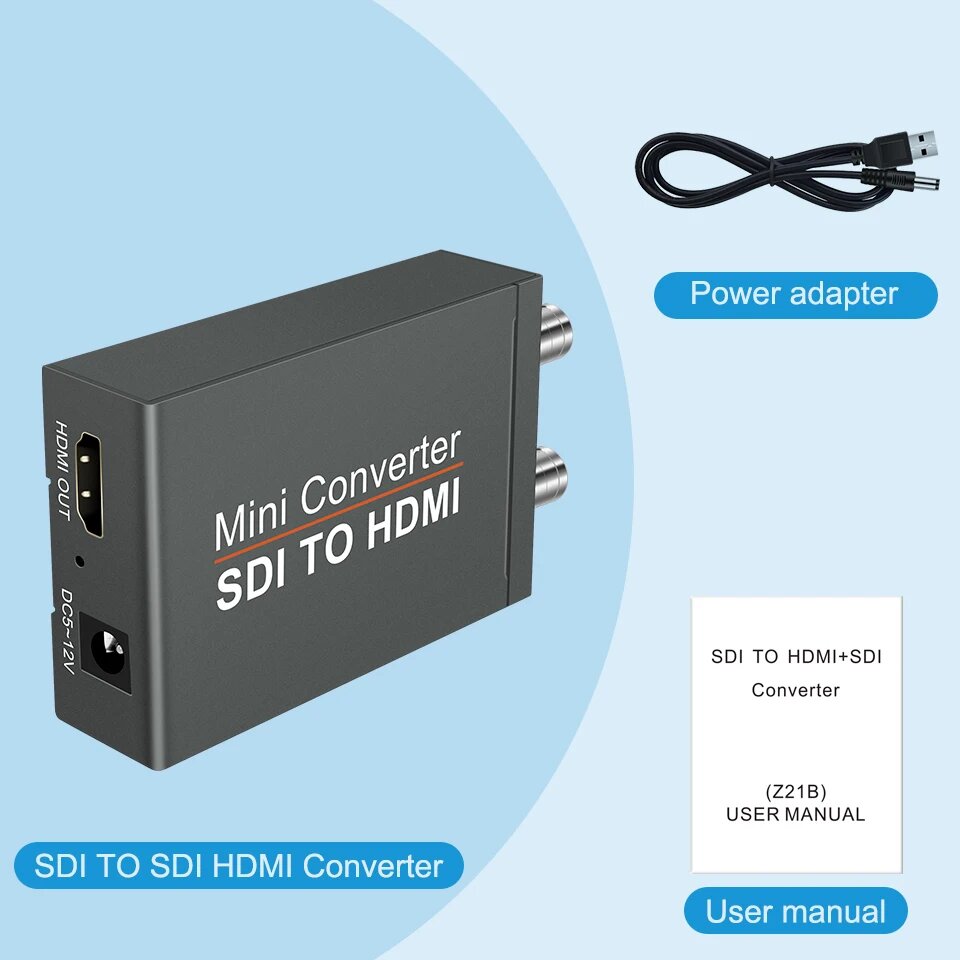 HD 3G SDI в HDMI-совместимый адаптер SDI