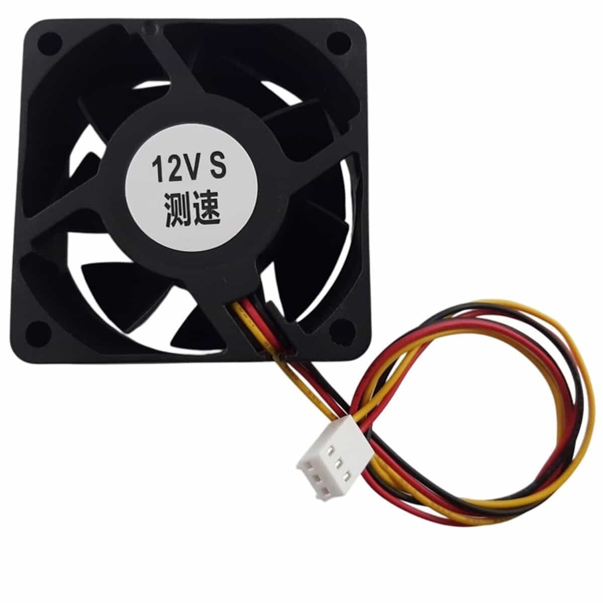 Вентилятор осевой 60х60х25мм 12В, 0,17А малогабаритный для охлаждения