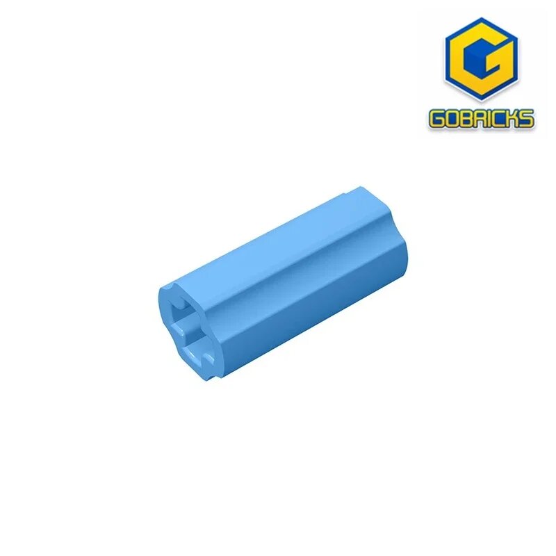 Красный GOBRICKS Technic Axle Connector 2L (010) — фото 1